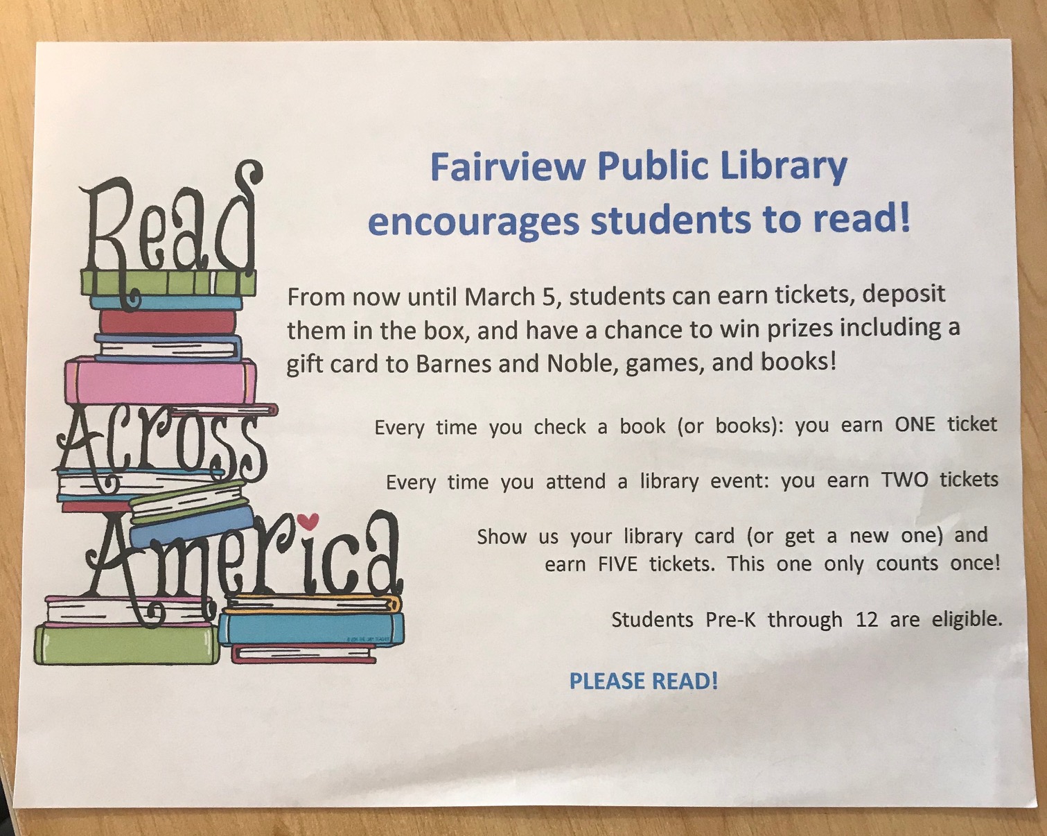 Congratulations to our Read Across America Winners! – Fairview Public ...