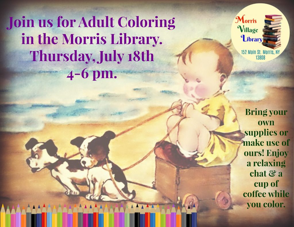Morris Library – 152 Main St, Morris, NY 13808 (607)-263-2080