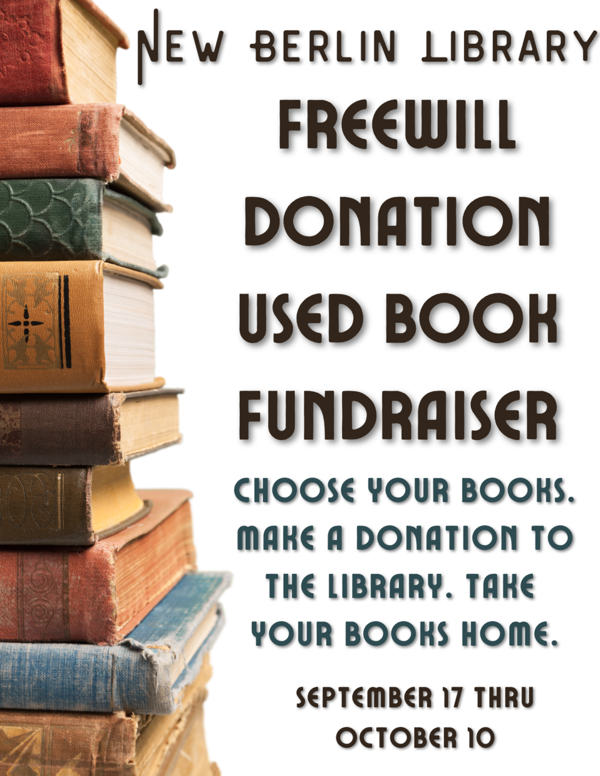 Used Book Fundraiser – New Berlin Library