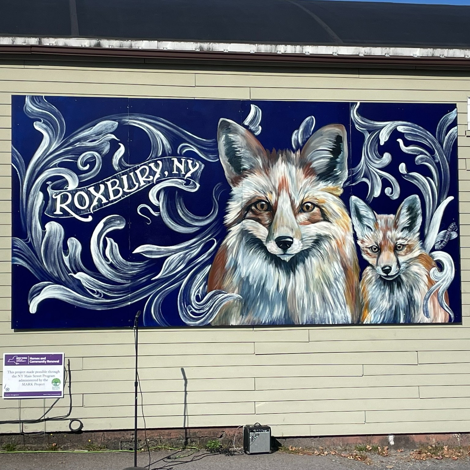 The Official Unveiling of our Mural – Roxbury Library Association